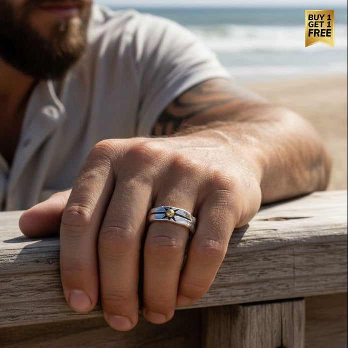 Luck Sunshine Ring Flexi Size | Premium Alloy– For Men | Includes: Rin ...